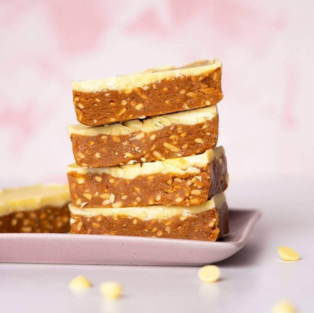 White-Chocolate Peanut Butter Bars — Nothing Naughty