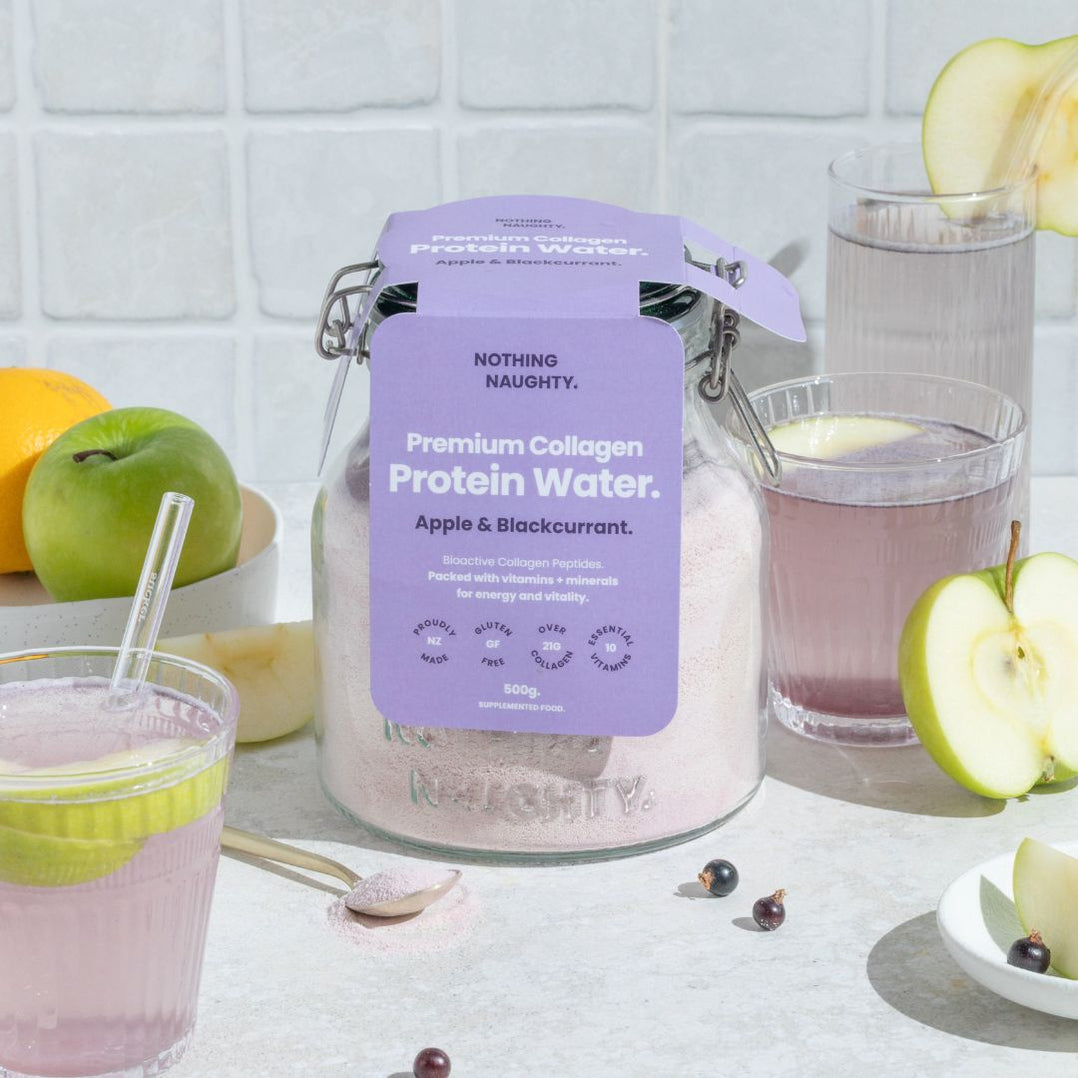 Premium Collagen Protein Water - 500g Jar — Nothing Naughty