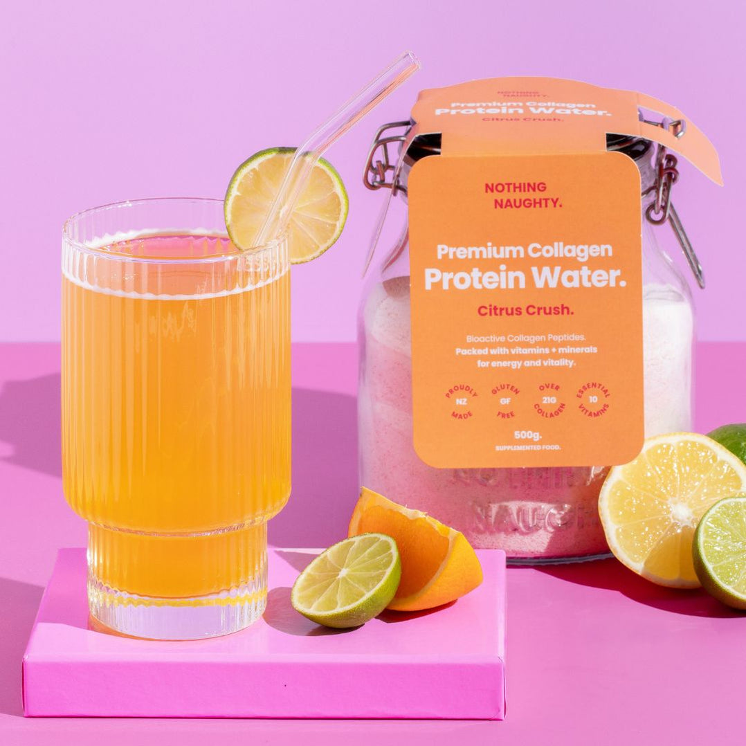 Premium Collagen Protein Water - 500g Jar — Nothing Naughty