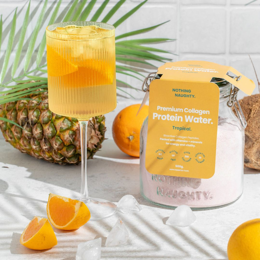 Premium Collagen Protein Water - 500g Jar — Nothing Naughty