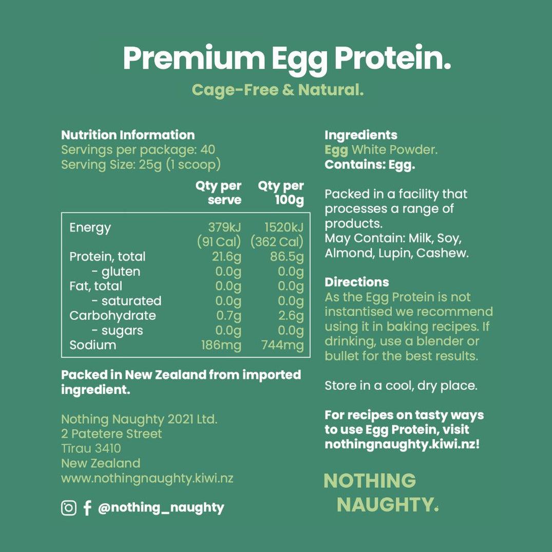 Protein Powders — Nothing Naughty