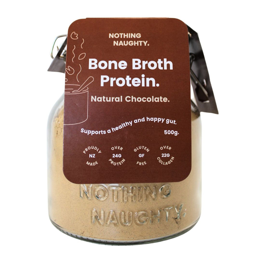 Bone Broth Protein Powder - 500g Jar — Nothing Naughty