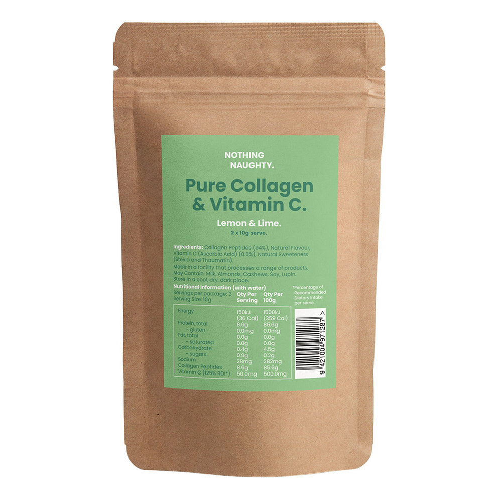 Pure Collagen Sample Sachet - 2 x 10g Servings — Nothing Naughty