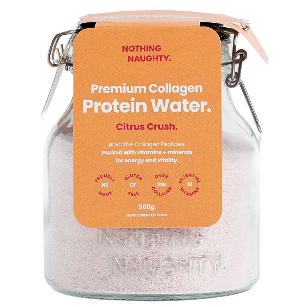 Premium Collagen Protein Water - 500g Jar — Nothing Naughty