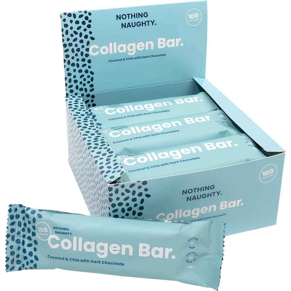 Nothing Naughty Ltd | Collagen Beauty Bars 12 x 40g Bars, Collagen Bars