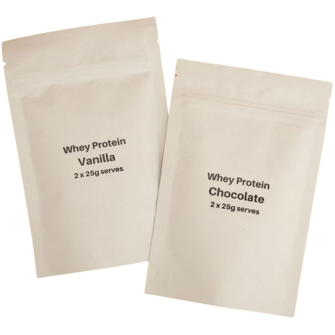 NZ Whey Protein Sample Sachet - 2 x 25g serving — Nothing Naughty