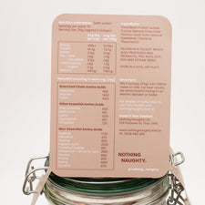 Lean Bean Plant Protein 500g Jar - Vanilla Bean, Chocolate Fudge, Mixed ...