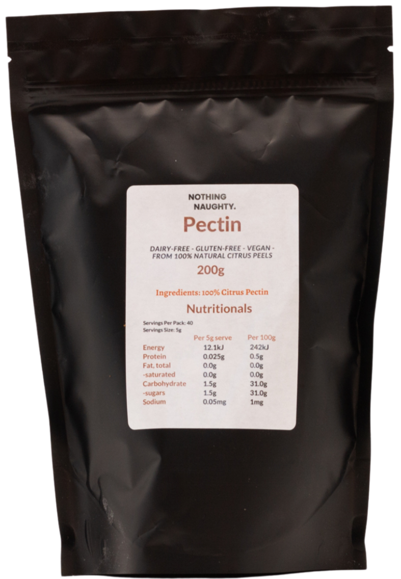 Nothing Naughty Ltd | Powdered Citrus Pectin 200g, Health Kitchen